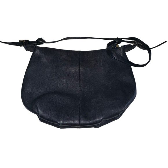 Lisa Loren | Bags | Lisa Loren Dark Navy Leather Crossbody Purse Medium ...